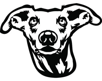 Whippet svg | Etsy