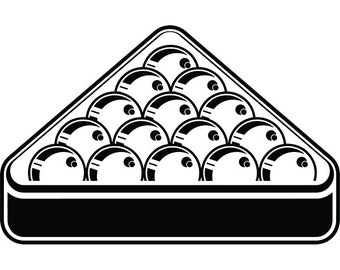 Pool stick rack | Etsy