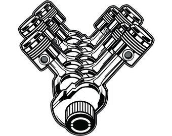 Piston svg | Etsy
