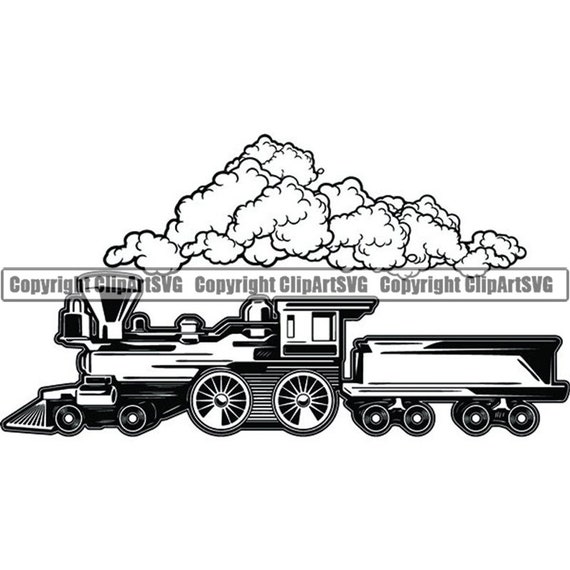 Train Smoke Clipart