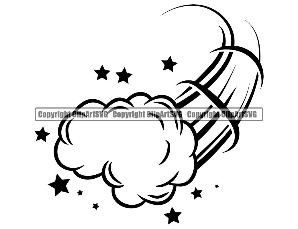 Boom Action Comic Blast Smoke TNT Explosion Detonate Cloud Spikes ...