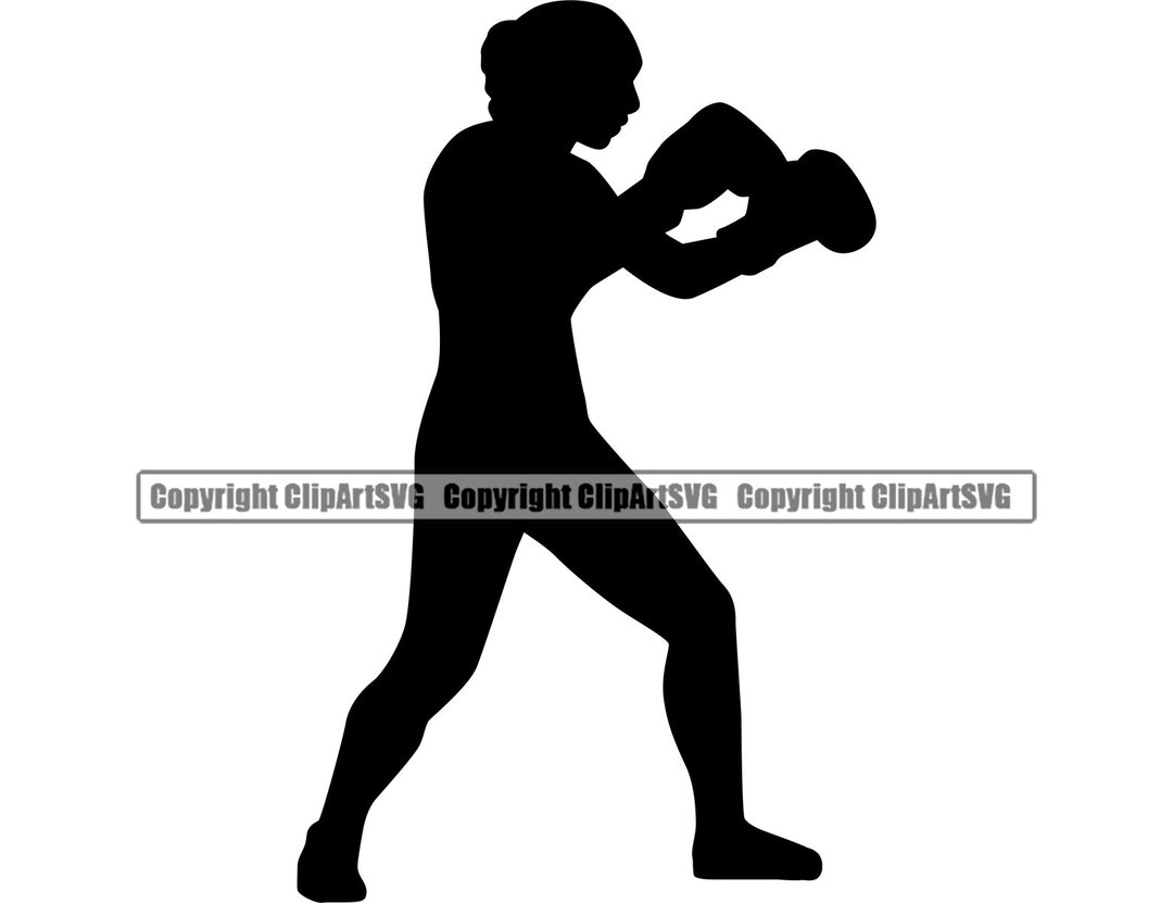 Boxing Woman Female Boxer Lady Girl Fight Fighting Fighter MMA Sport ...