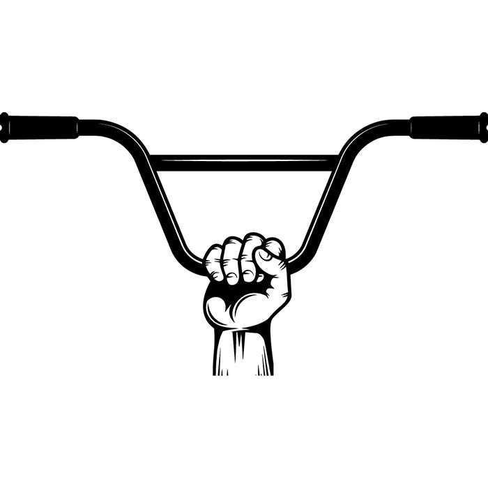 Bicycle Logo 15 Hand Holding Handle Bars Repair Service Shop | Etsy