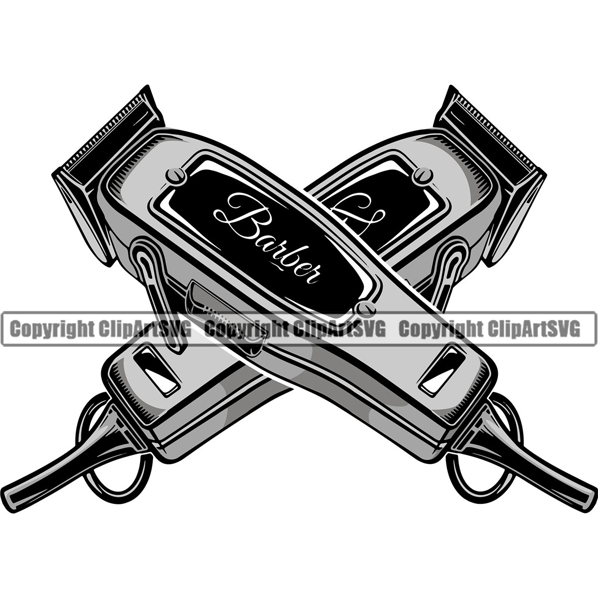 Barber Clippers Art Png