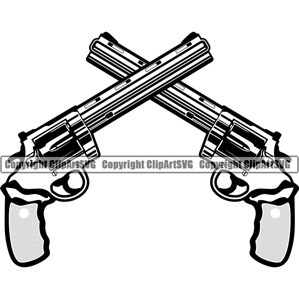 Pistol 4 Chamber Revolver Gun Weapon Permit Armed Personal | Etsy