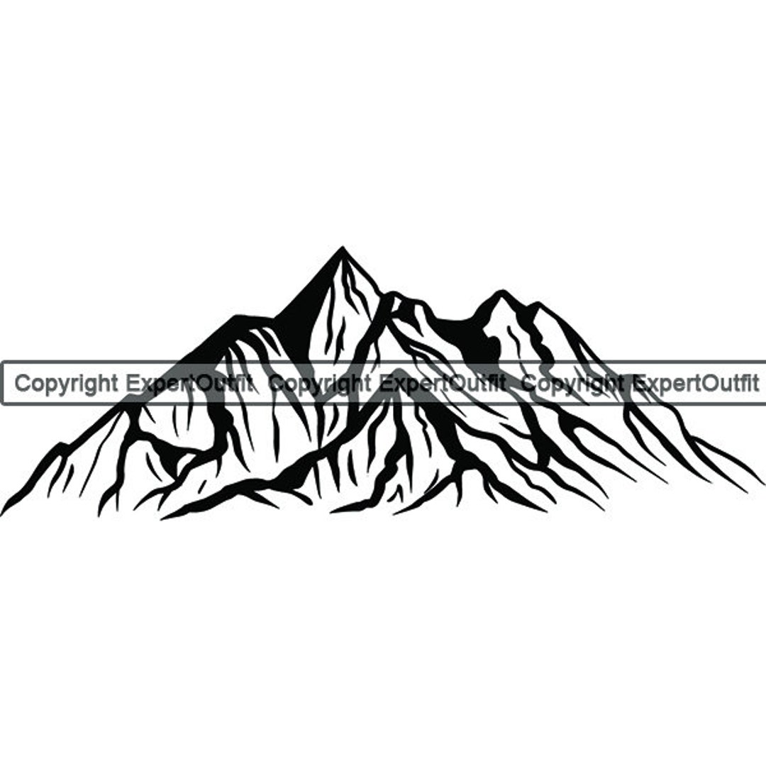 Mountain Side Scene Scenery Range Sharp Side Ridge Nature Forest Wood ...