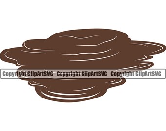 Mud Puddle Svg - Etsy