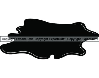 Puddle Splash Svg - Etsy