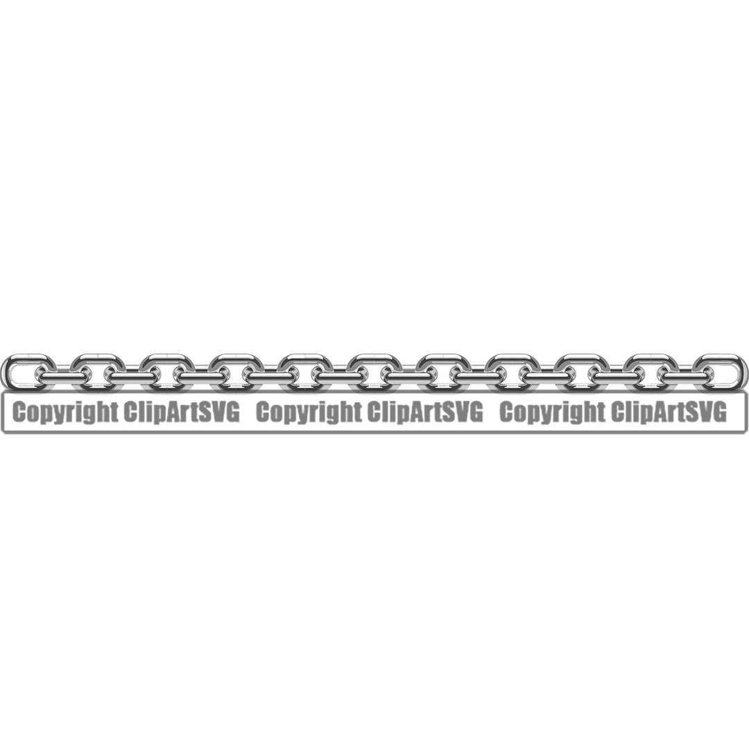 Chain Link Silver Line Frame Endless Metal Rope Stainless Steel Towing ...