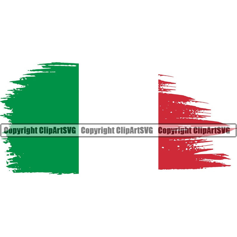 Italy Italian Sicily Distressed Ripped Torn Flag European - Etsy