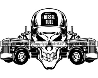Skeleton Trucker Driver Png - Etsy