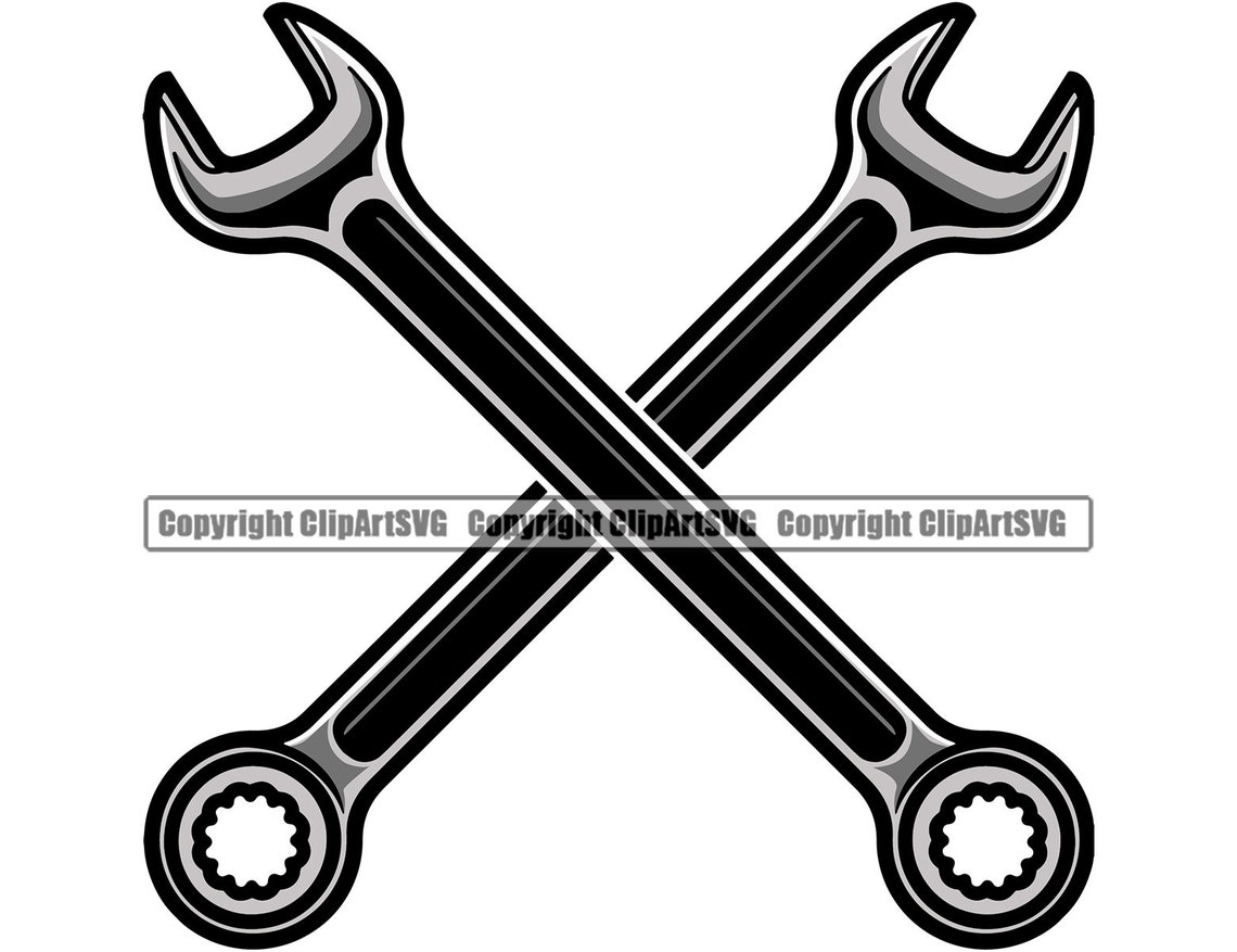 Wrench Mechanic Tool Bolt Engine Auto Car Part Biker Fix - Etsy