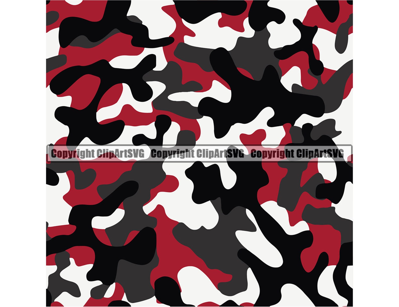 Red Camo Camouflage Seamless Pattern War Print Urban Military - Etsy