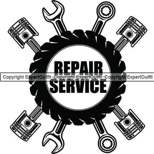 Auto Mechanic Logo Svg Car Repair Service Logo SVG PNG DXF - Etsy