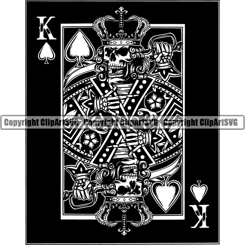 Skull Playing Cards - Etsy