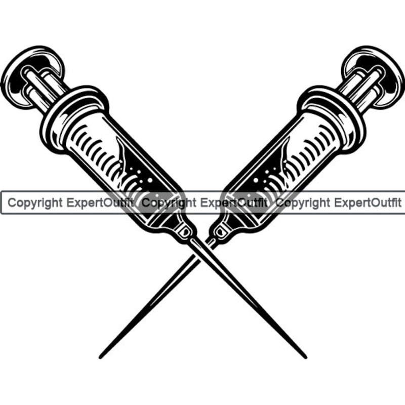 Syringe Embroidery - Etsy