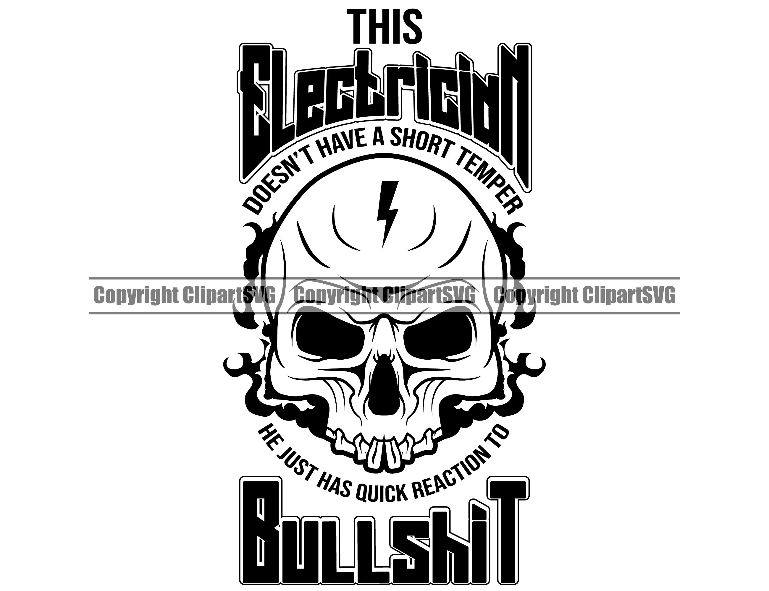 Electrician Skull Reaction to BS Electrical Electric Wire Job Service ...