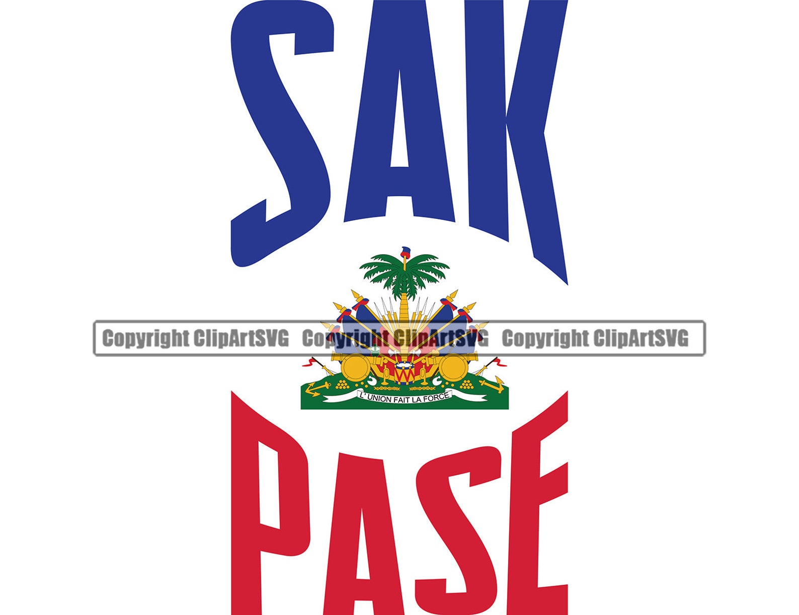 Haiti Haitian Sak Pase Whats Happening Flag Country World - Etsy