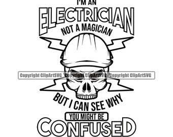 Visual Arts Electrician Allergic Stupidity Breakout Sarcasm Funny ...
