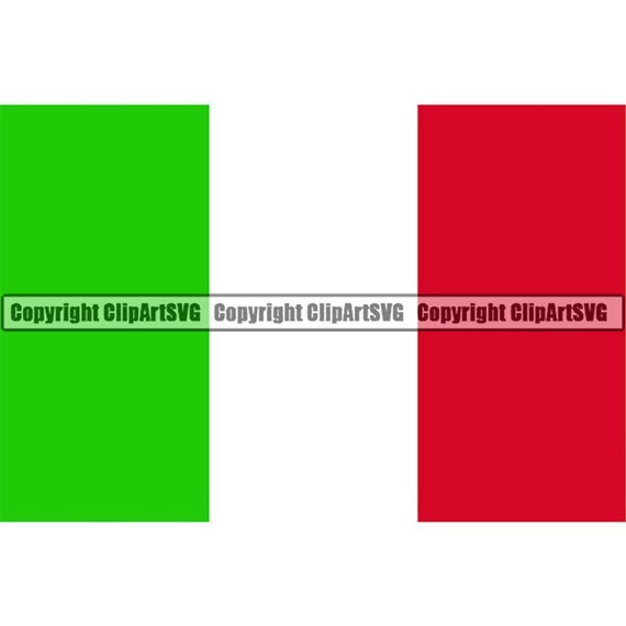 Italian Flag Clip Art Printables