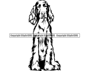 English Setter Logo - Etsy