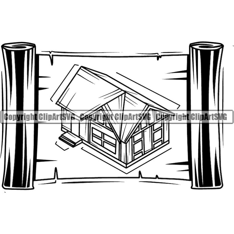 Construction Building Plan Worker Hammer Tool Toolbox Handyman - Etsy