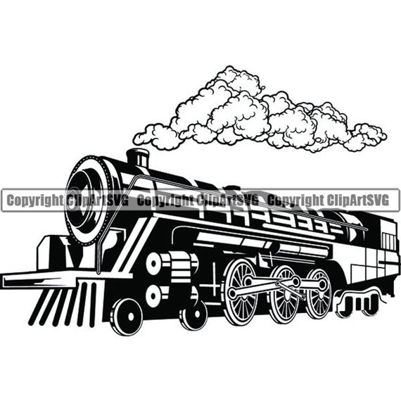 Train Smoke Clipart