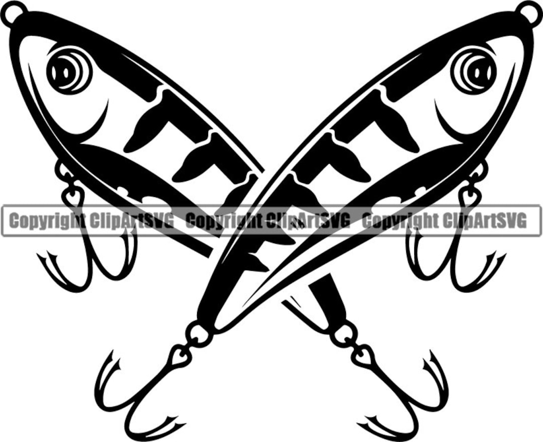 Fishing Logo #31 Fisherman Angling Fish Lure Tackle Bait Hook Fresh ...