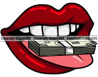 Sexy Lips Money Png - Etsy