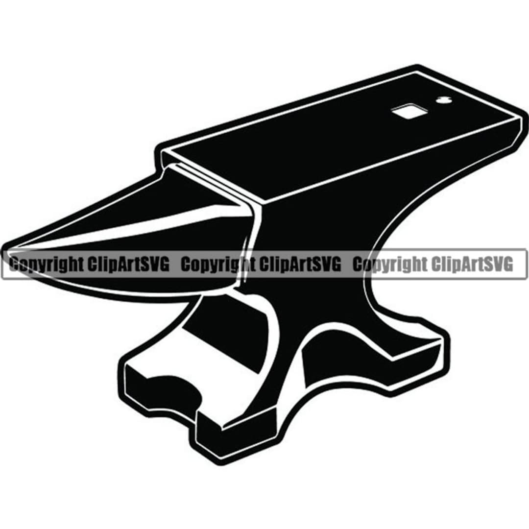 Bench Anvil #5 Hand Holding Hammer Forge Steel Metal Iron Tool Build ...