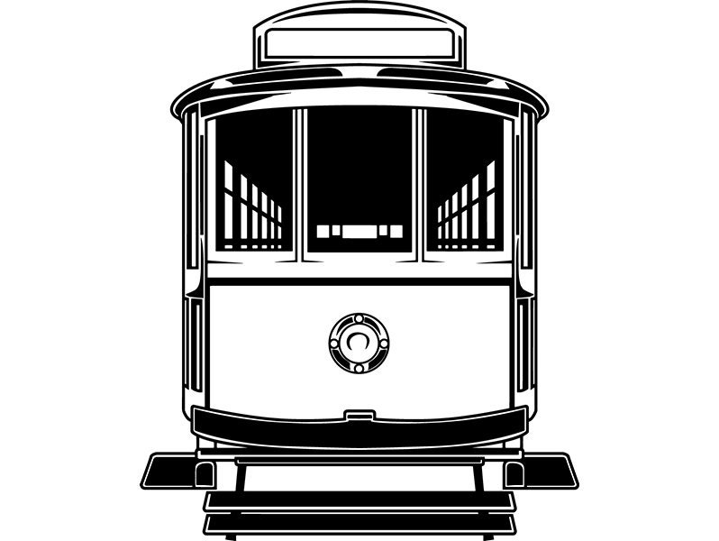 Trolley Train 5 Railway Road Train Transport Electric | Etsy