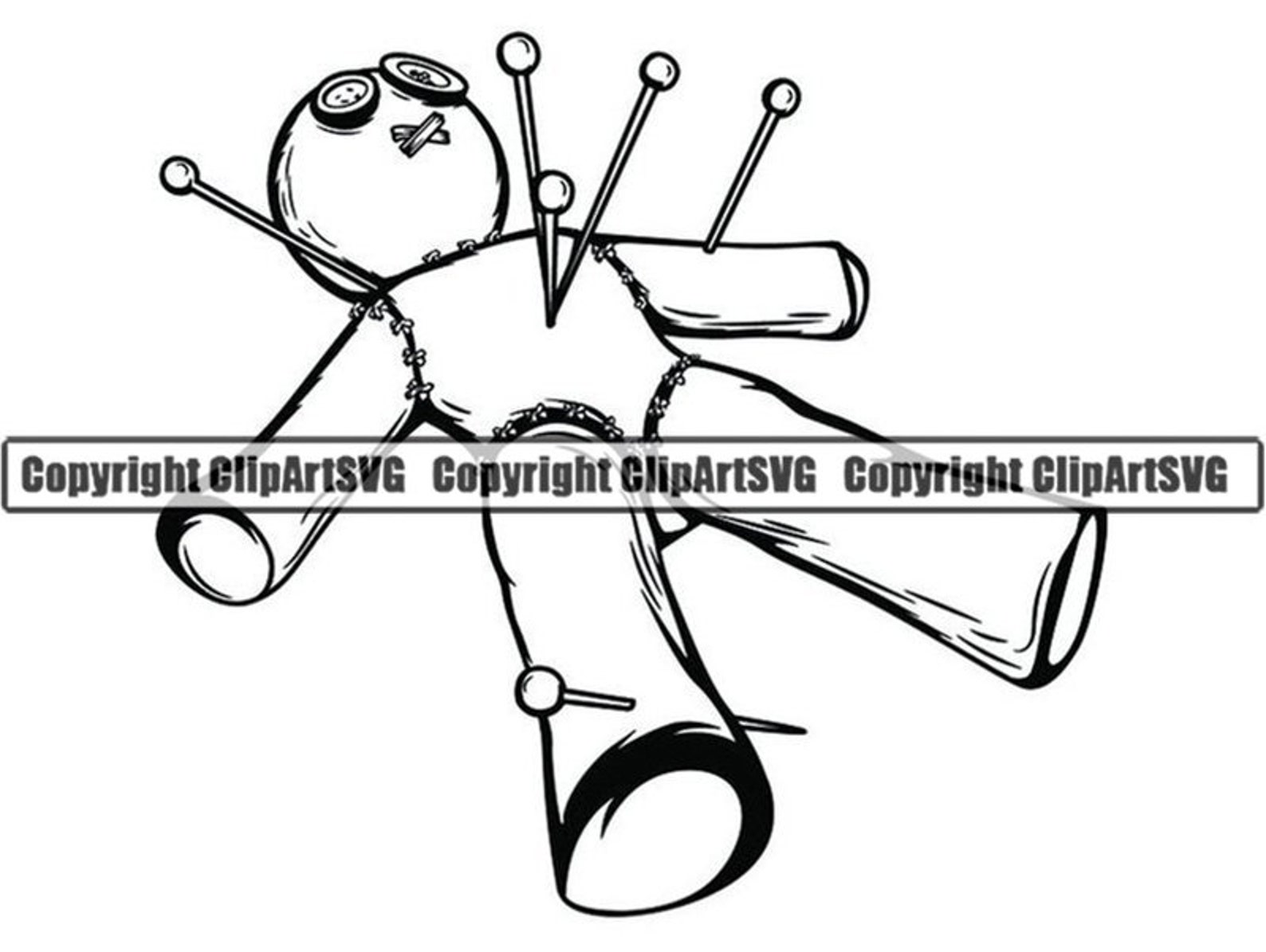 Voodoo Doll 1 Man Magic Fantasy Halloween Magician Costume - Etsy