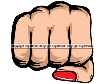 Smash Fist Clipart - Etsy