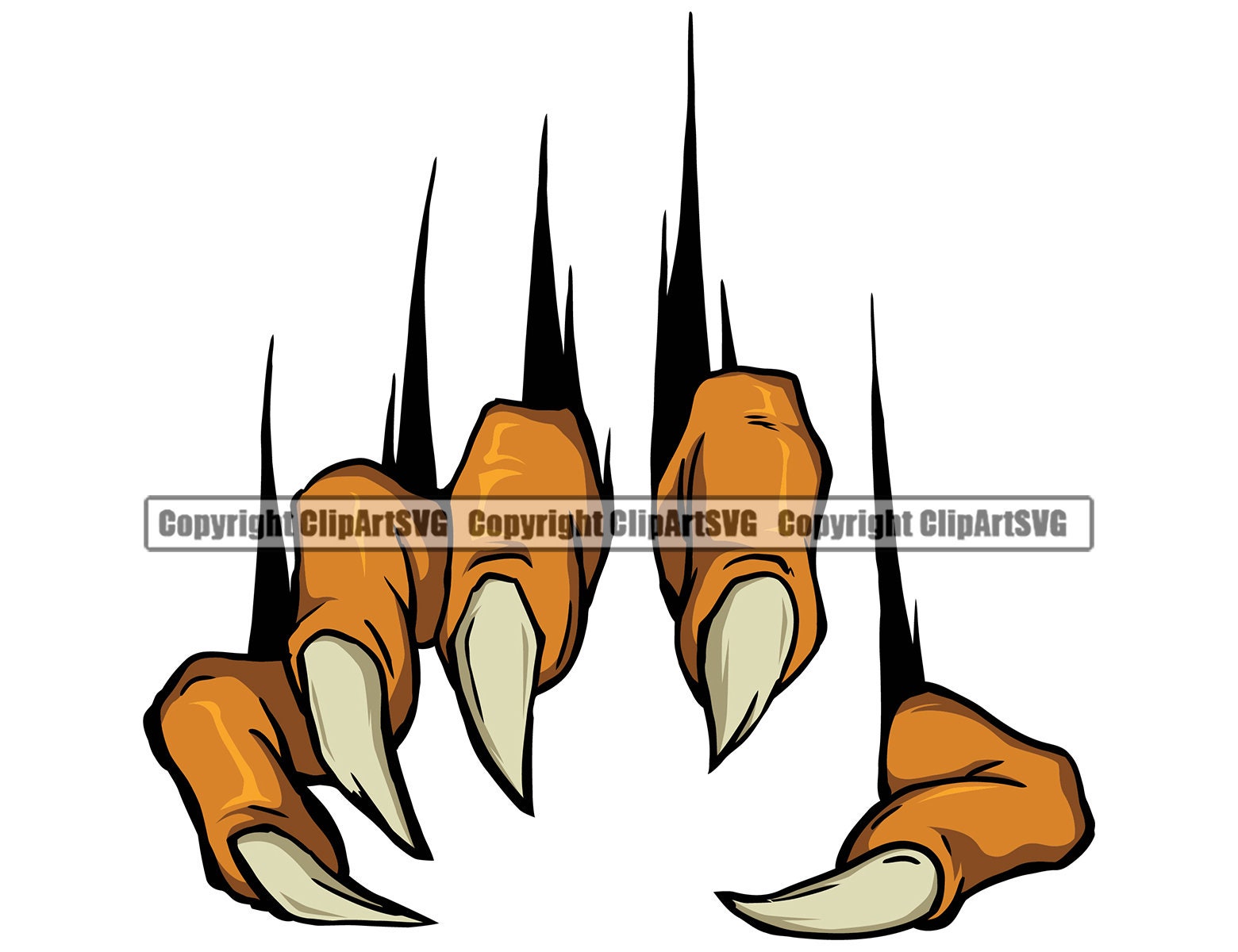 Sports Claw Clipart