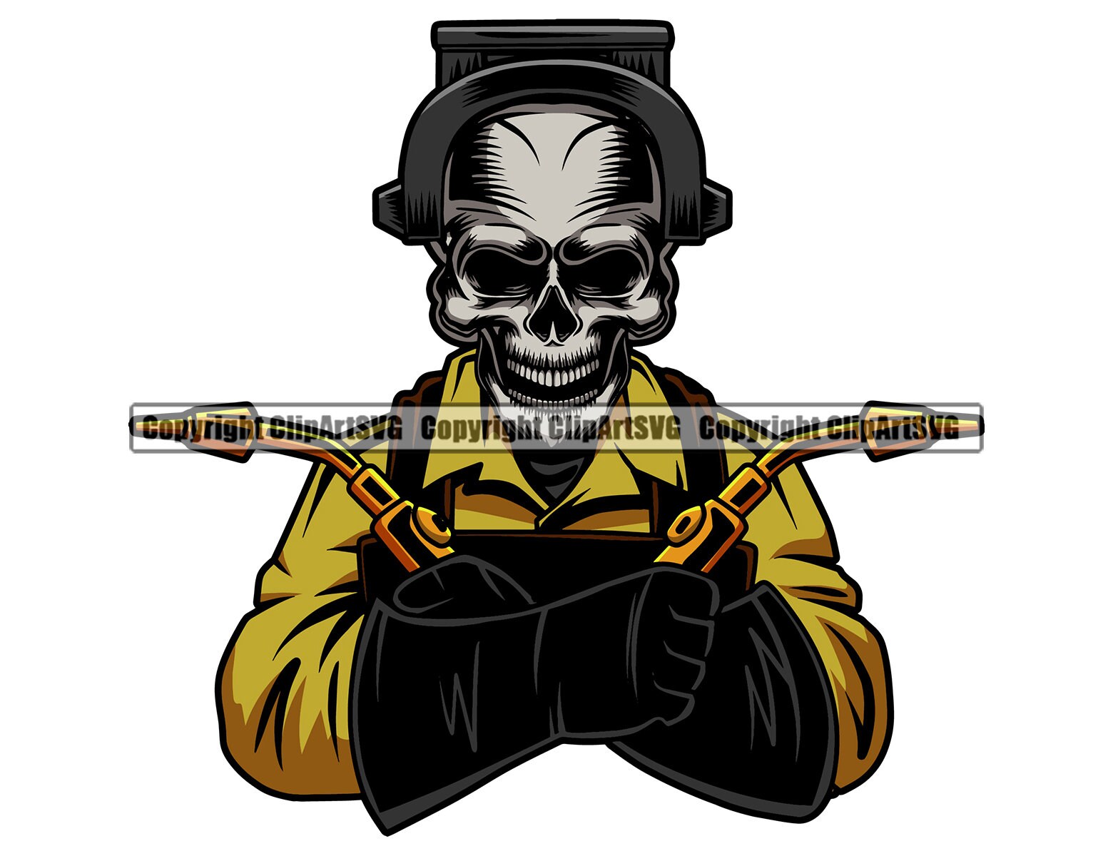 Skull Welder Logo