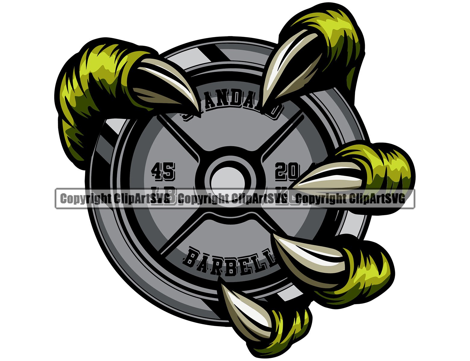 Gym Plate Logo