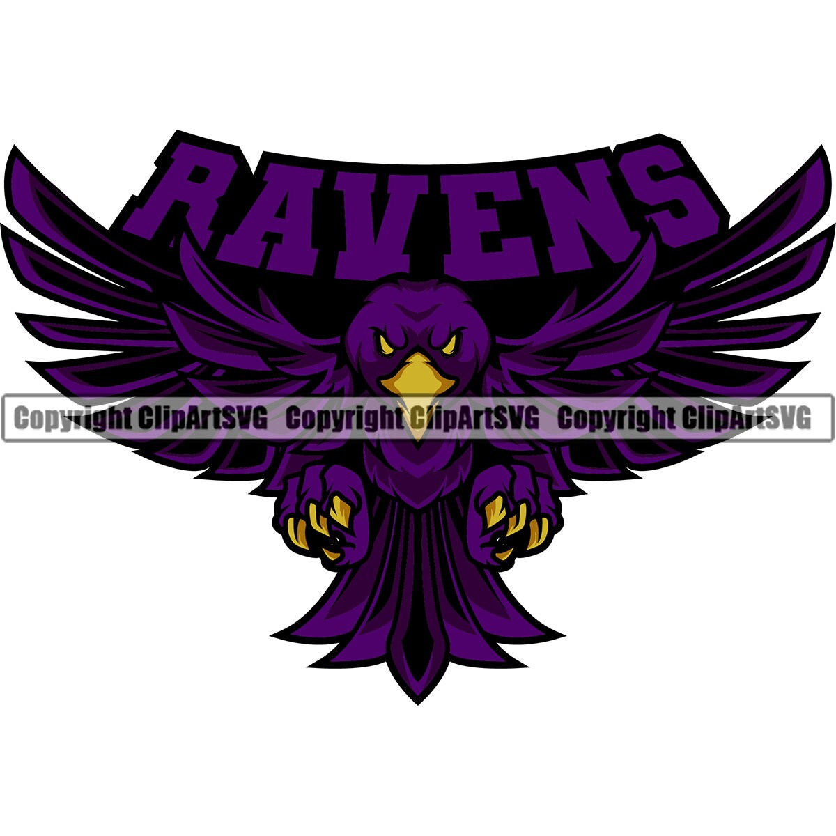 Raven Team Logo Printable