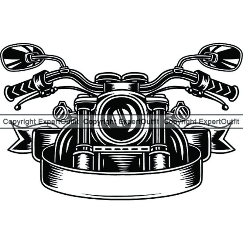 Motorcycle Handlebars Svg - Etsy