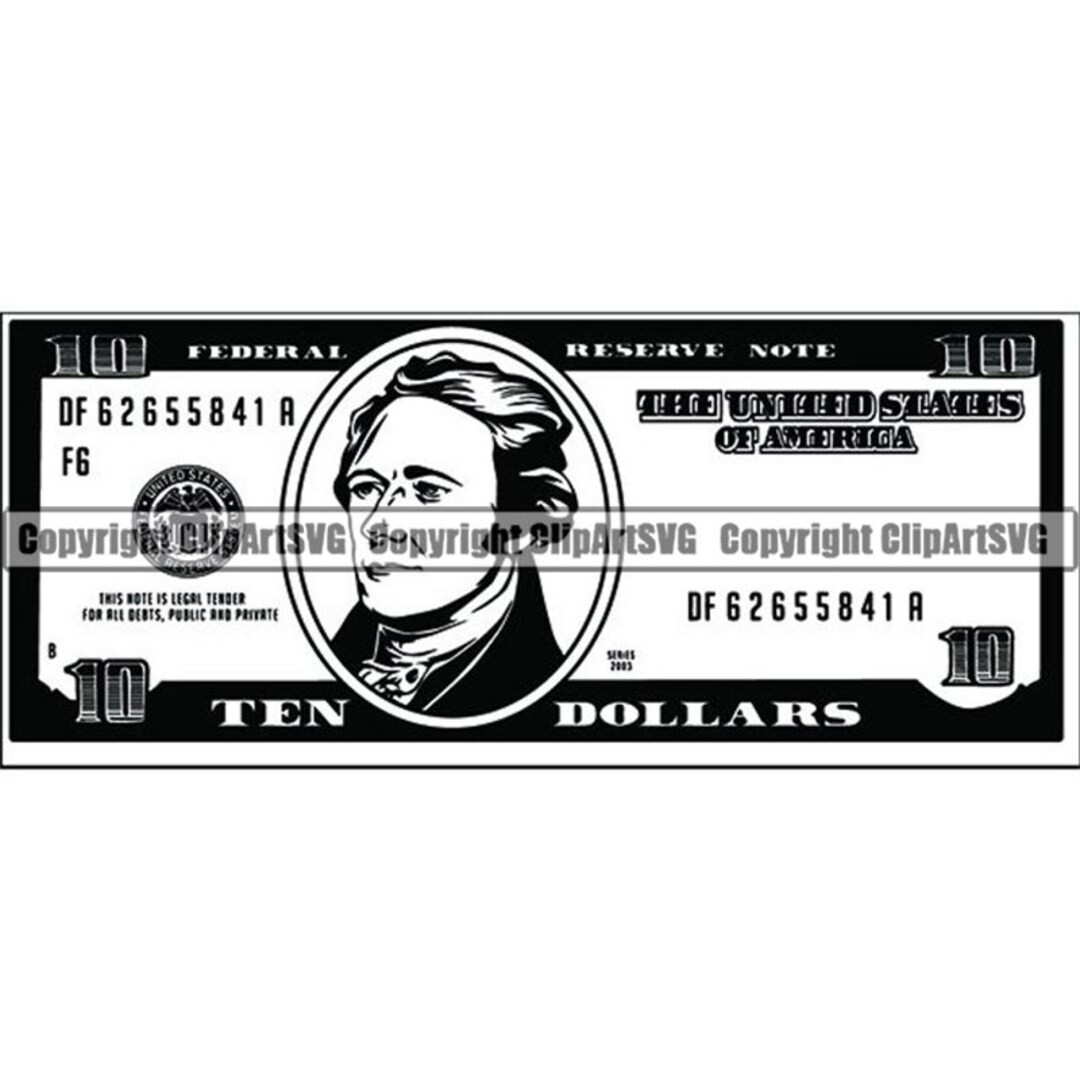 Money #17 Cash Stack 10 Dollar Bills Currency Business Advertising ...