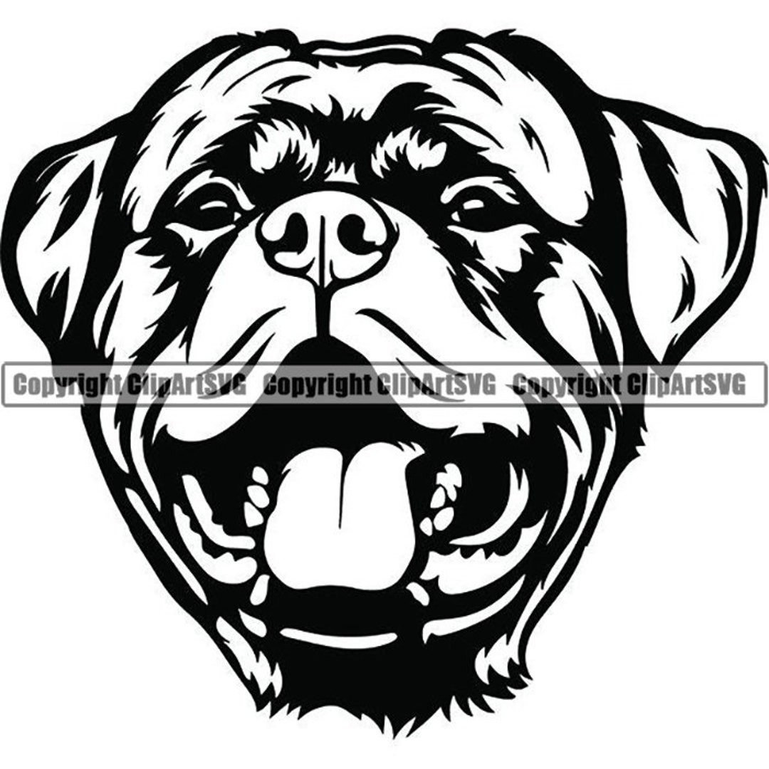 Rottweiler #26 Dog Breed Animal Pet Guard Security Canine Pedigree ...