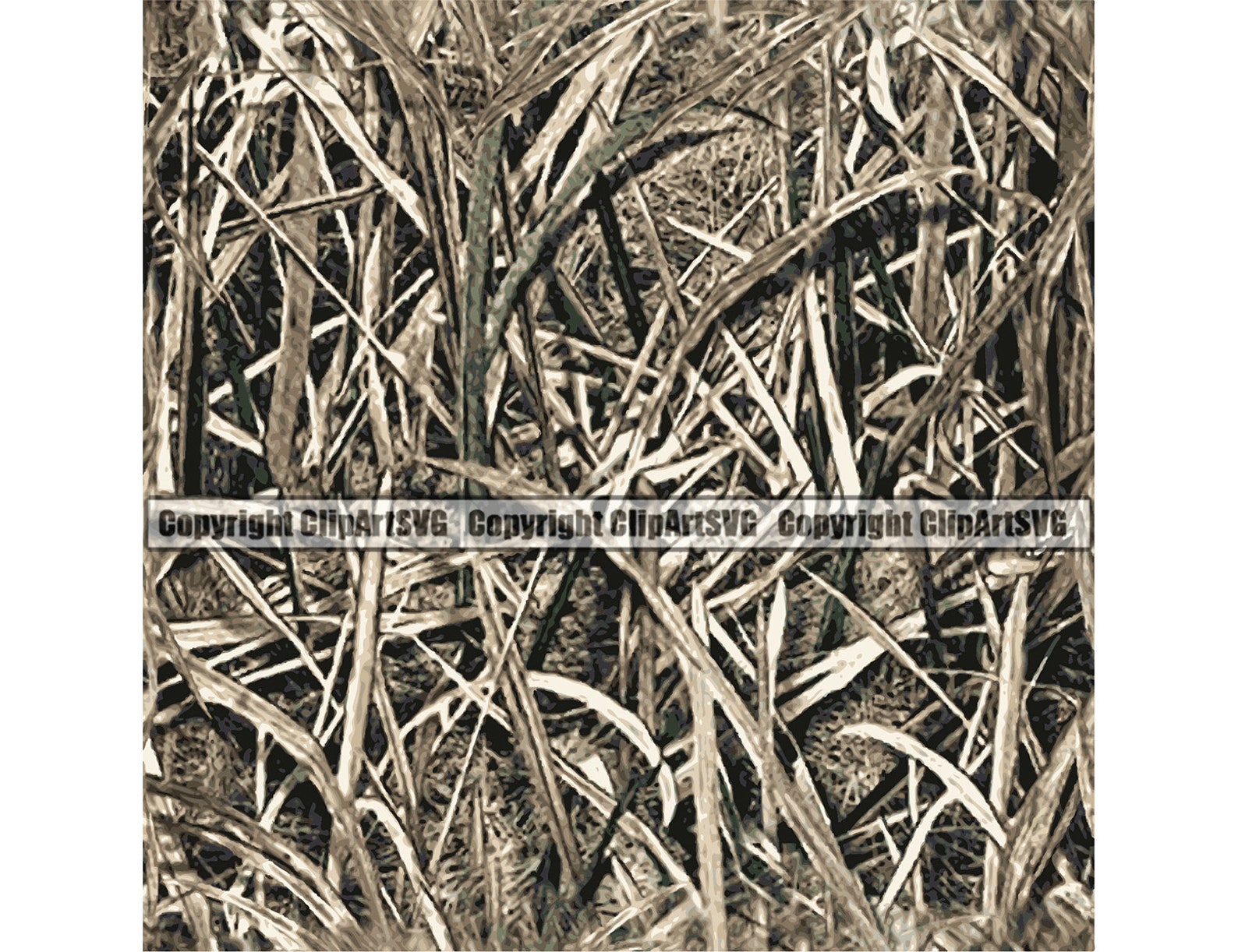 Grass Camo Camouflage Seamless Pattern War Print Marsh Weed - Etsy