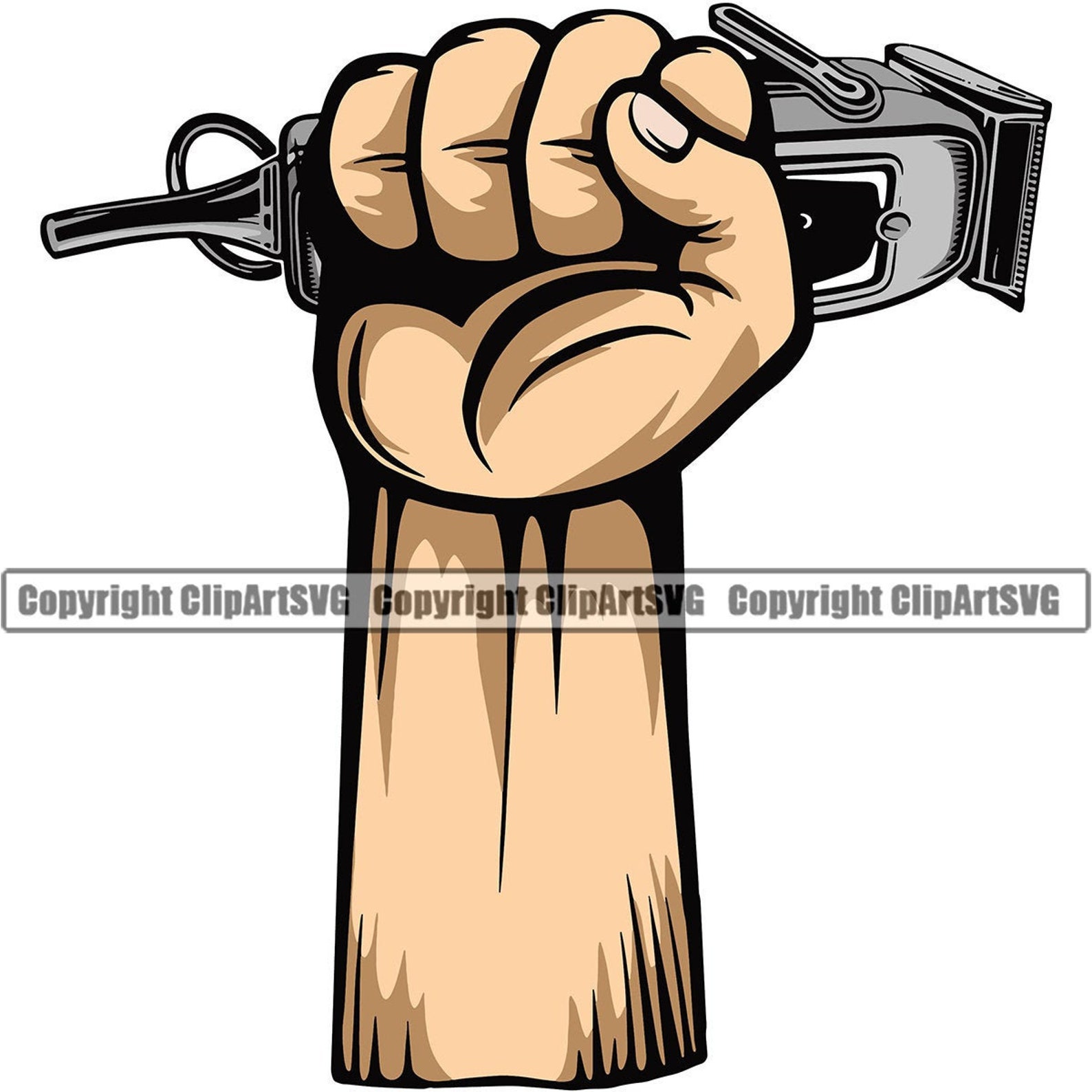 Barber Hand Clipper Salon Shop Haircut Hair Hairstylist Cut - Etsy