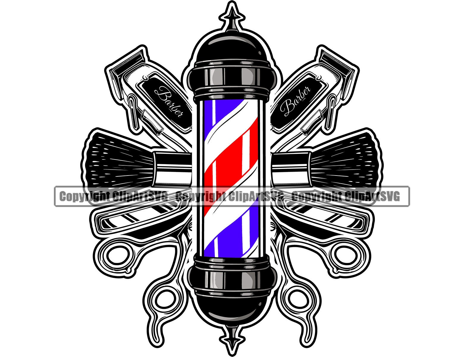 Hair Clippers Logo