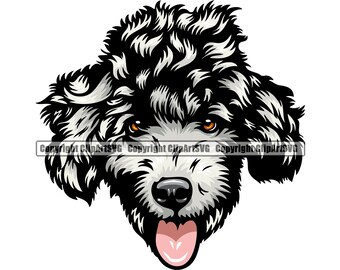 Cockapoo Face Svg - Etsy
