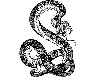 Snake svg | Etsy