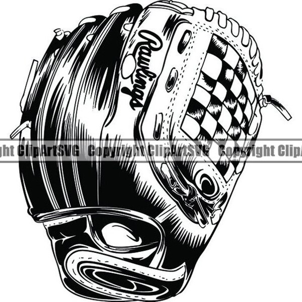 Baseball Glove Leather Pattern - Etsy