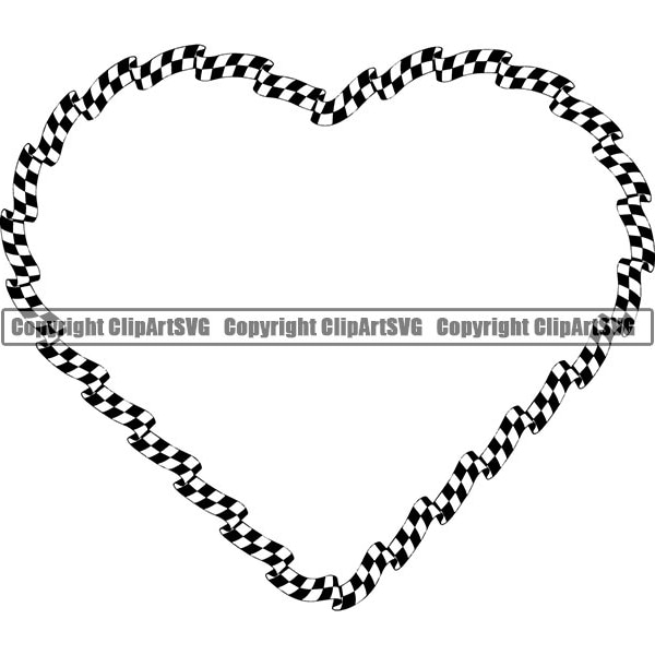 Checkered Flag Border Svg - Etsy
