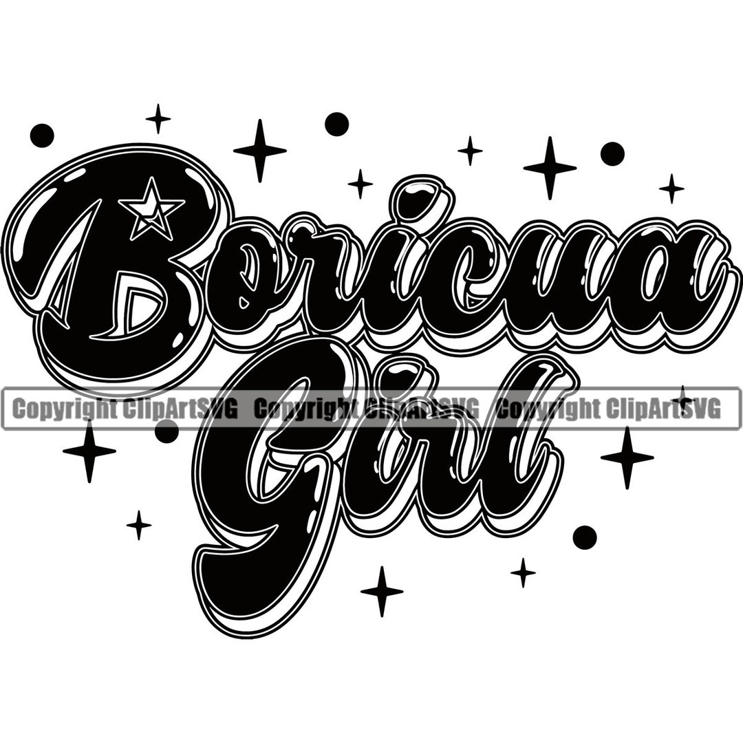 Puerto Rico Rican Boricua Girl Flag Country Pride World Nation Sign ...