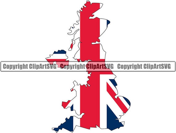 England Map Clipart