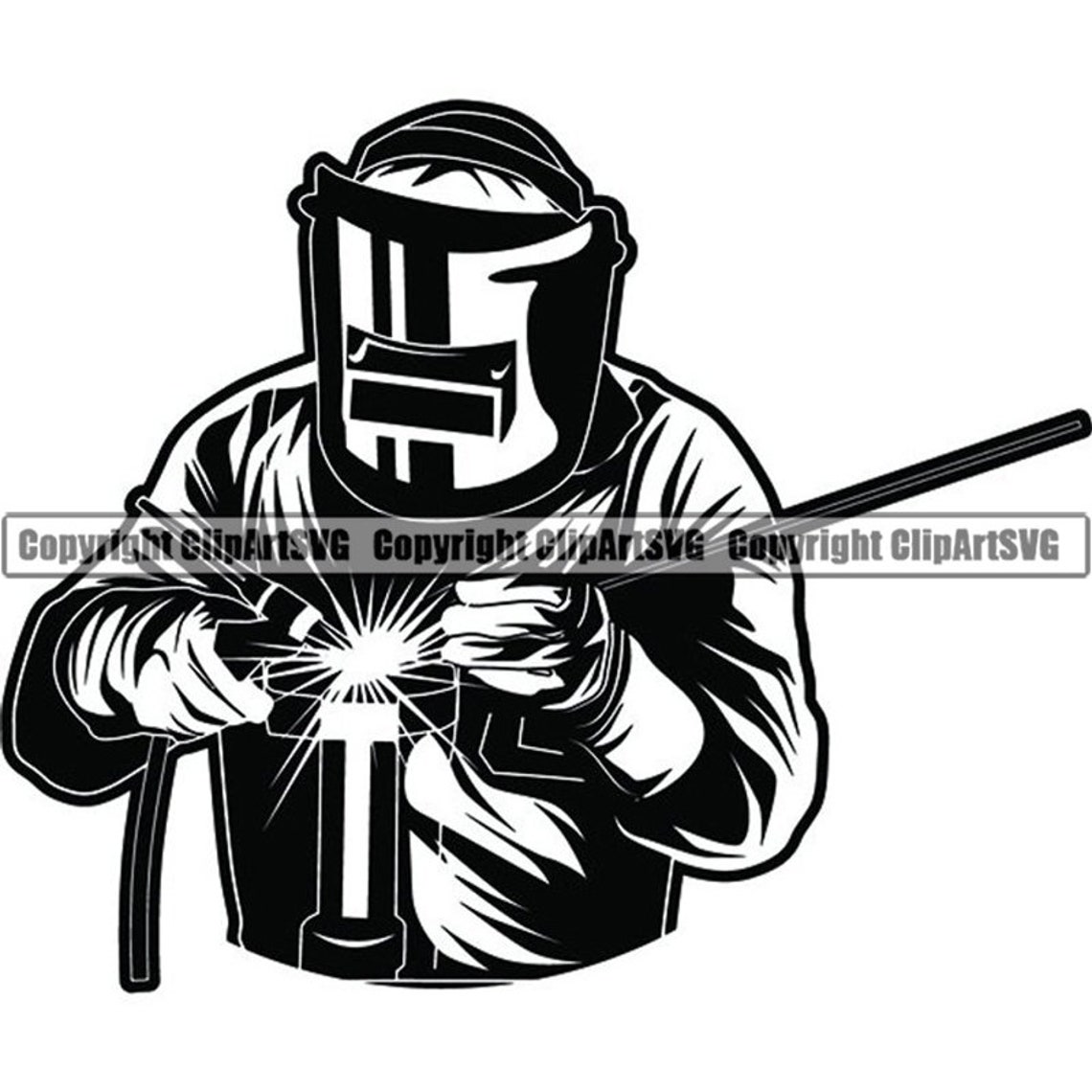 Welder #2 Welding Steel Metal Fabrication Torch Safety Mask Mechanic ...